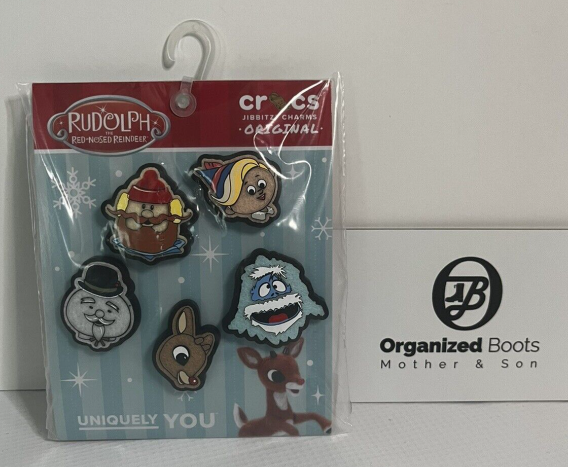 Crocs Jibbitz - Uniquely YOU Series - Rudolph the Red-Nosed Reindeer 5 ...