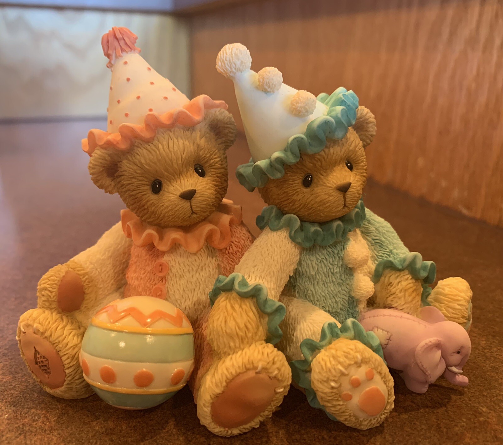 Cherished Teddies Clowning Around Clowns Pastels Palmer and Charlene ...