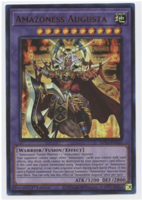 Yu-Gi-Oh! - Amazoness Augusta - MP23-EN223 - Ultra Rare - 1st Ed - NM/M ...