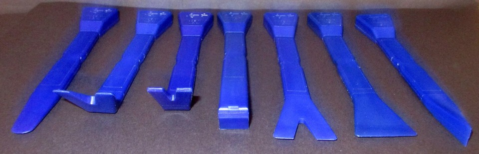 Bojo 7 Pc. Pry/Trim Removal Tools for Car Panels and Radios | eBay