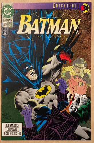 Batman #496 DC Comics 1993 Knightfall #9 Comic Book | eBay