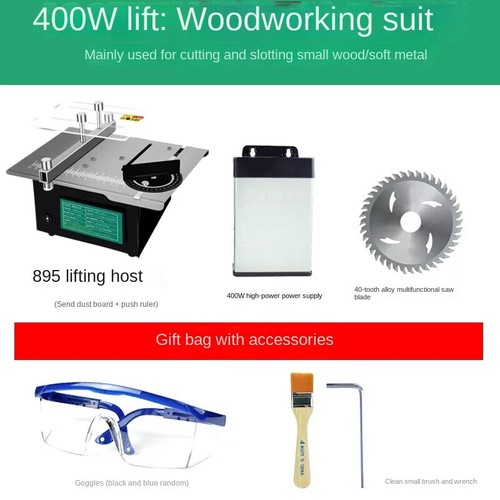 Mini Table Saw Desktop Mini Table Saw Chainsaw Small Cutting Machine | eBay