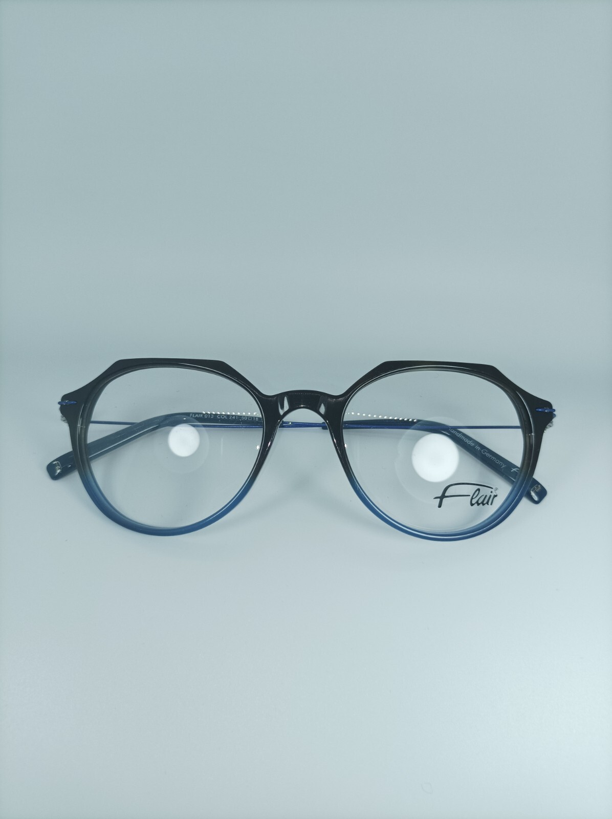 Flair, eyeglasses, crown panto, round, frames, New Ol… - Gem