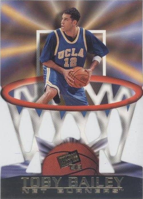 1998 Press Pass - Net Burners Toby Bailey #NB 14 (RC) for sale online ...