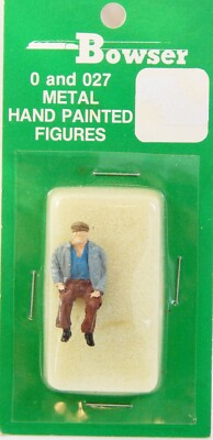 Bowser O-Scale; MAN SITTING, new old stock! | eBay