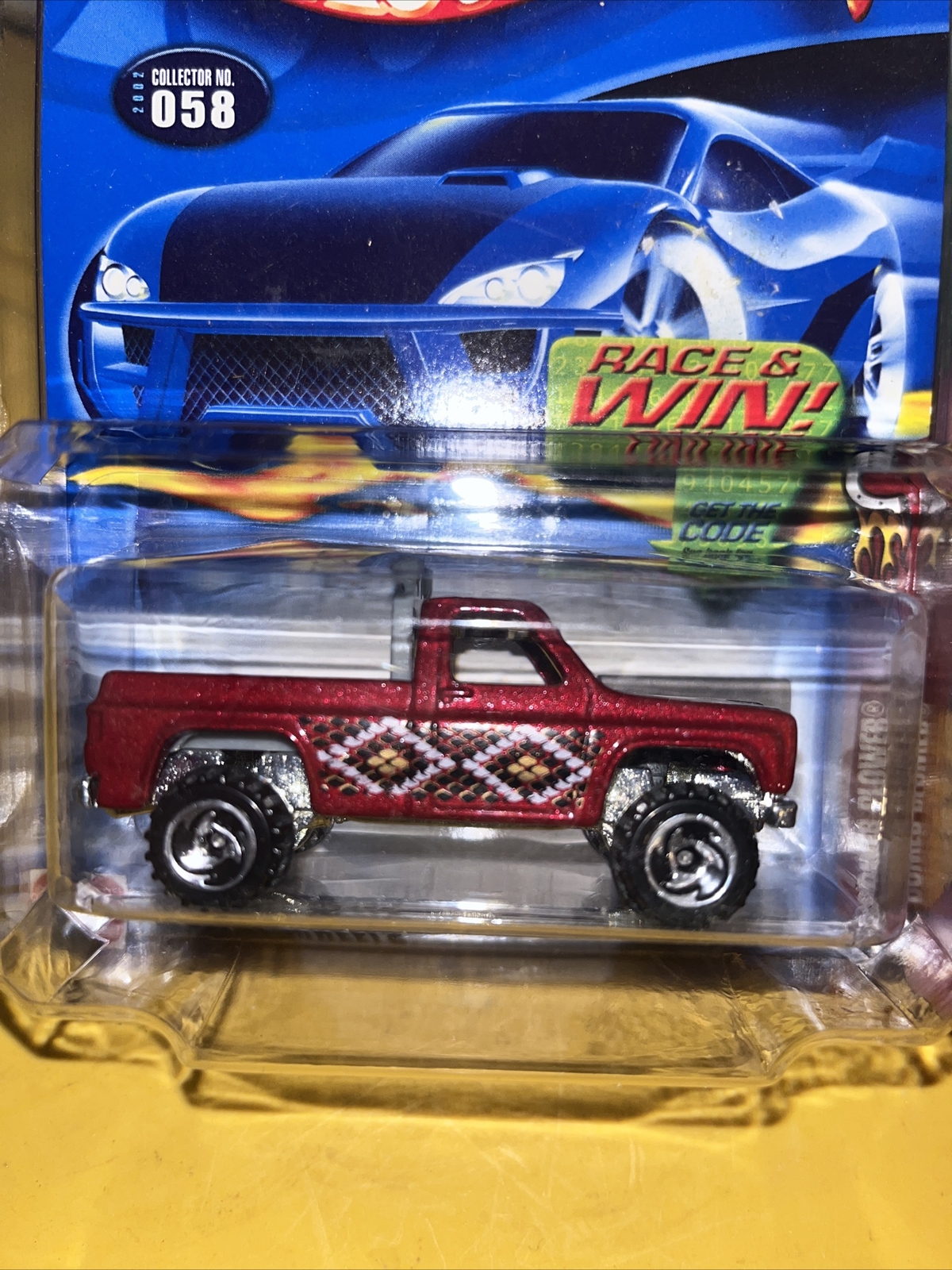 2002 Hot Wheels Wild Frontier Series #058 Power Plower In Protective ...