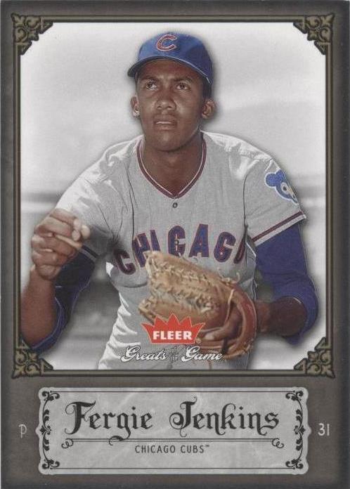 2006 Fleer Greats of the Game - Fergie Jenkins #35 Pewter for sale ...