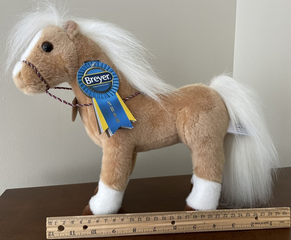New w/ Tags Breyer Plush Horse Stuffed Morgan Horse/Pony 2020 ~ 13" x ...