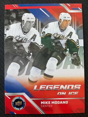 Mike Modano 2025 Upper Deck NHCD Legends Card #30 **Quantity Available ...