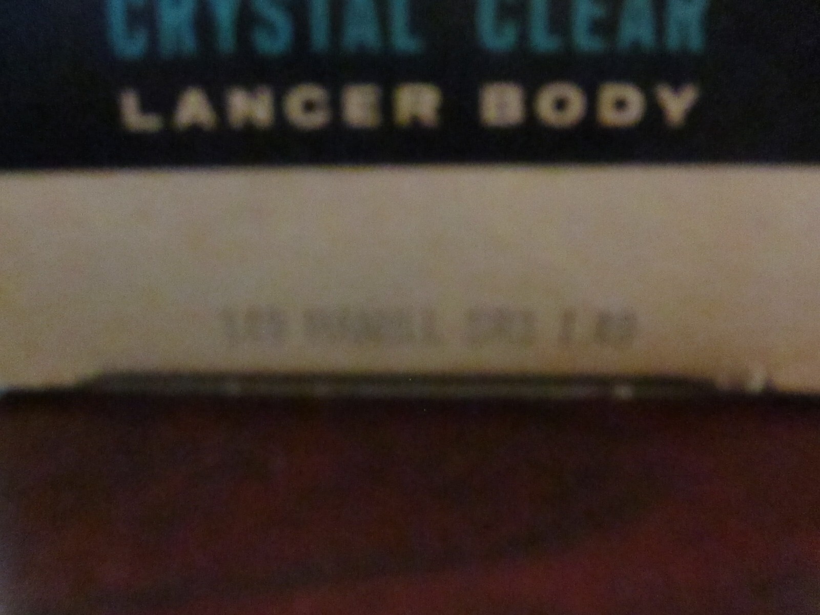 vintage lancer slot car body in original box , Hammill SR3 1.49 1/24 ...