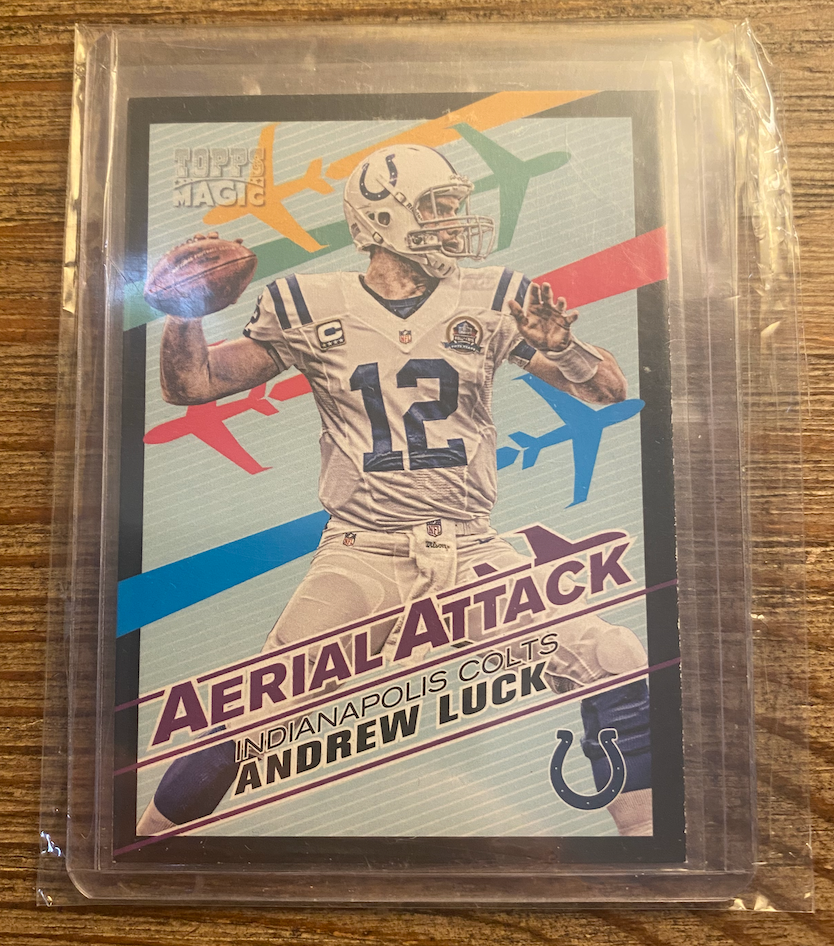 2013 Topps Magic Aerial Attack Colts Football Card #AAAL Andrew Luck | eBay
