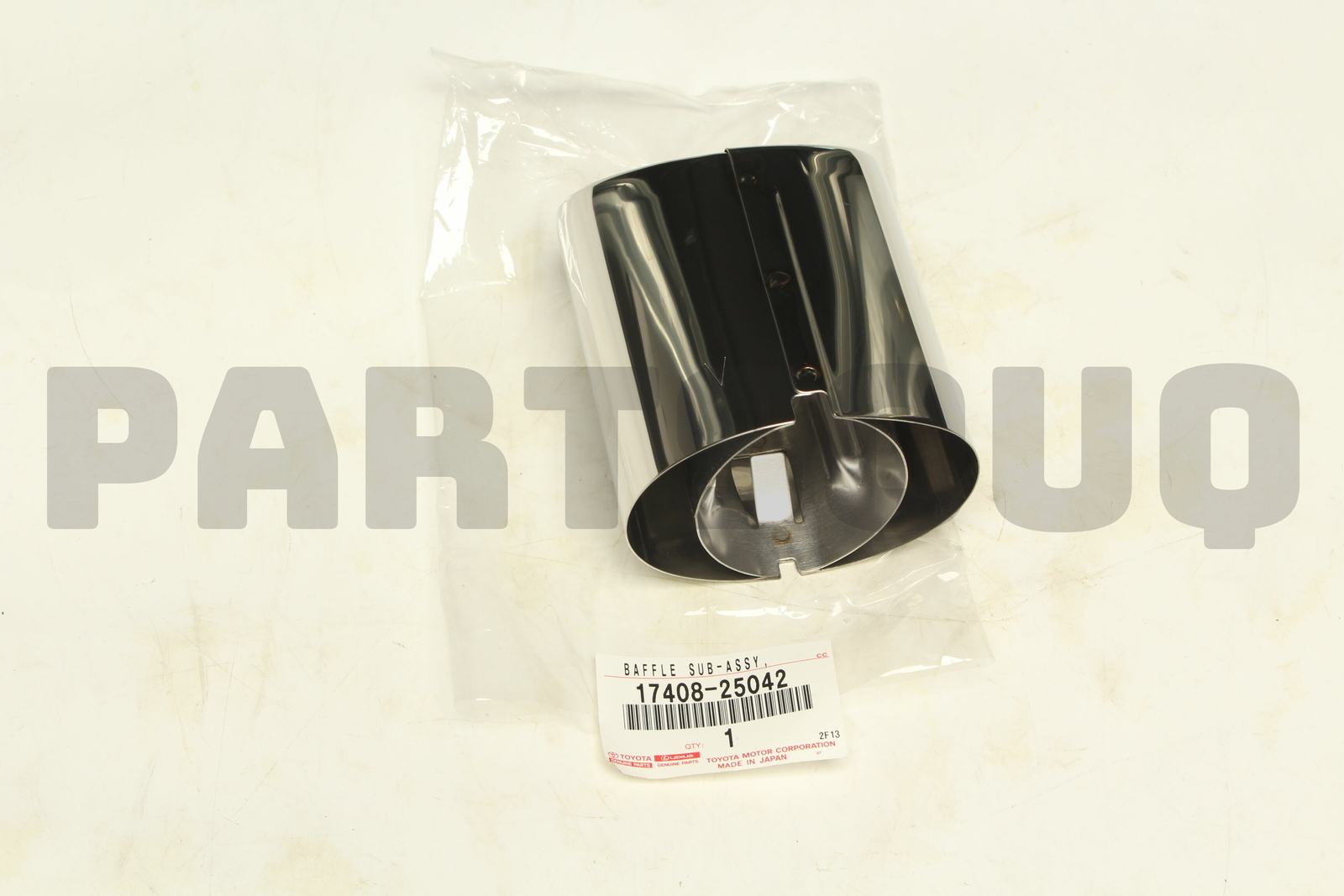17408-25042 Genuine Toyota BAFFLE SUB-ASSY 1740825042 OEM for sale ...