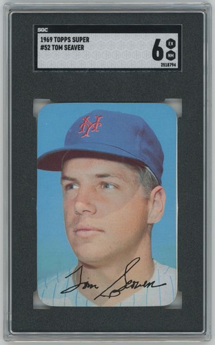 1969 Topps Super 52 Seaver SGC 6 709113 | eBay