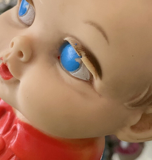 Vtg Doll EDWARD MOBLEY Boy Rubber SQUEAKY SQUEAK Toy | eBay