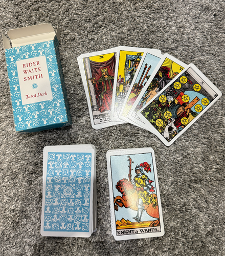 The Rider-Waite Tarot Deck by Arthur Edward Waite 78 Cards | eBay