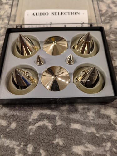 Audio Selection (German Acoustics) Component Isolation Cones Feet | eBay