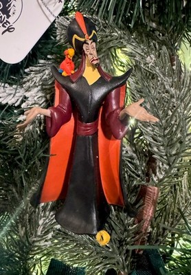 2025 Jafar w Lago Bird Christmas Tree Ornament Aladdin Disney Villain ...