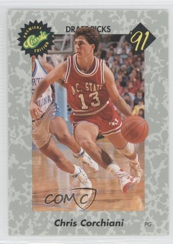 1991 Classic Draft Picks Chris Corchiani #26 Rookie RC | eBay