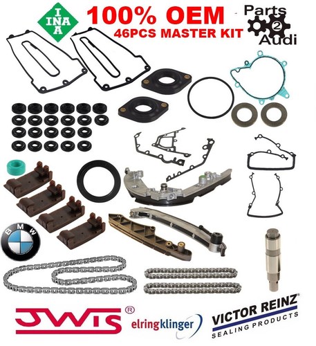 OEM Timing Chain kit set,Gaskets set kit, Chain Guides & Rails Set ...