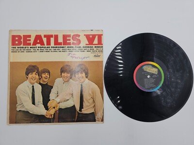 The Beatles VI Vinyl LP 1965 Capitol T-2358 Mono First Press 12" | eBay
