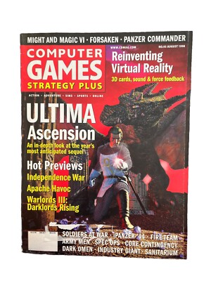 Computer Games Strategy Plus Magazine #93 August 1998 Ultimate ...
