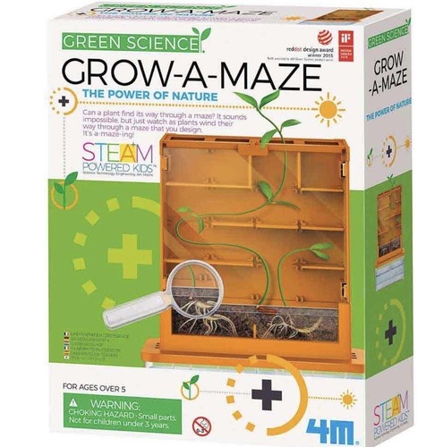 Green Science Grow A Maze 4M Kidz Labs Fun Science Products Age 8+ | eBay