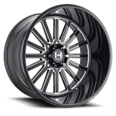 20 inch 20x9 Hostile Titan Blade Cut wheels rims 6x135 +12 | eBay