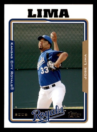 2005 Topps #475 Jose Lima Kansas City Royals | eBay