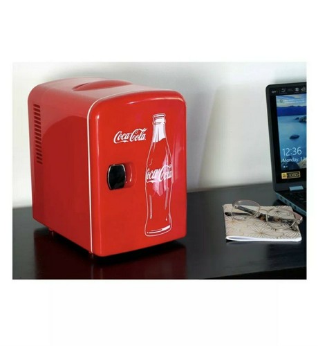 New Collectors Coca-Cola Portable 6 Can Mini Fridge | eBay