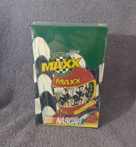 1993 Edition Maxx NASCAR Racing Cards Box - Factory Sealed - 36 Packs ...