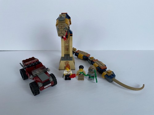 Lego set 7325 Cursed Cobra Statue - 212 Pieces - 3 Minifigs - Pharaoh’s ...