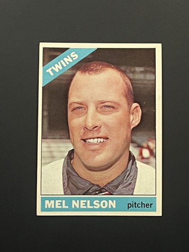 1966 Topps Mel Nelson #367 NM-MT Minnesota Twins | eBay