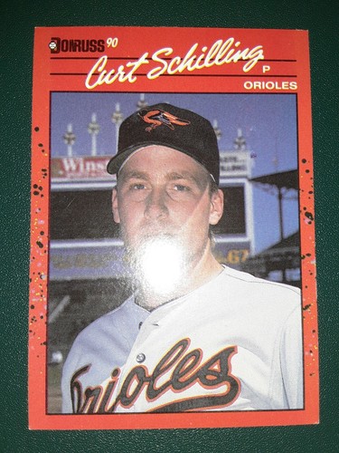 1990 Donruss card #667 - Curt Schilling *ERROR* Baseball Card MINT | eBay