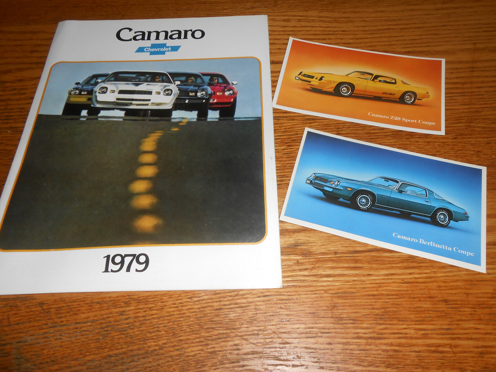1979 CAMARO BROCHURE / 16 p. CHEVROLET CATALOG + Two '79 CHEVY ...
