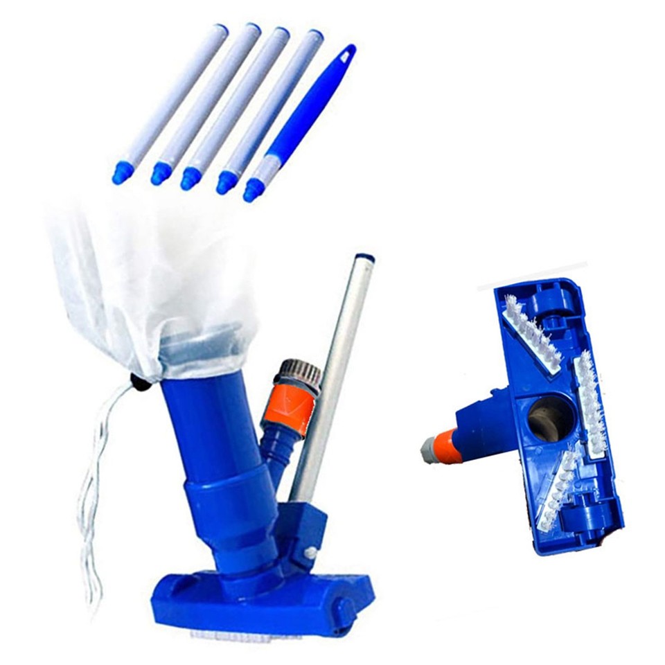 Swimming Pool Cleaner Set Vacuum Suction Head Pool Cleaning And ...