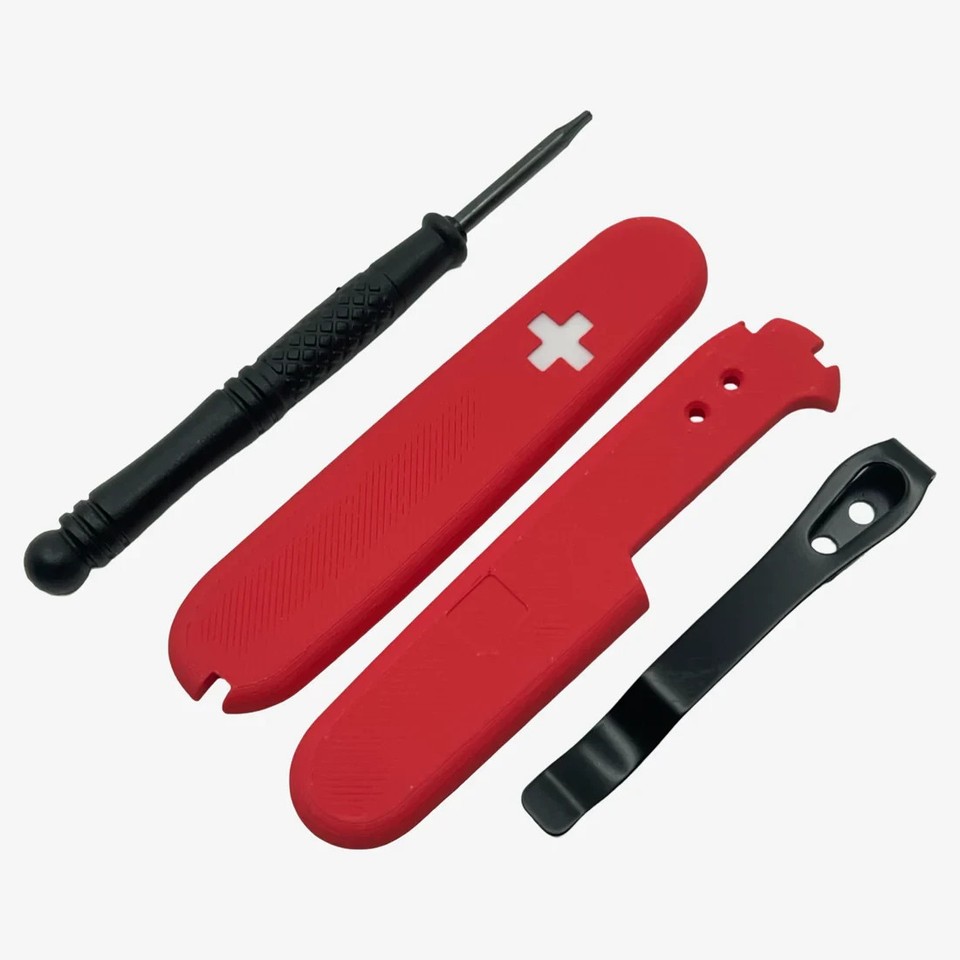 Classic Swiss Cross Plus Scales Set with Optional Pocket Clip for ...