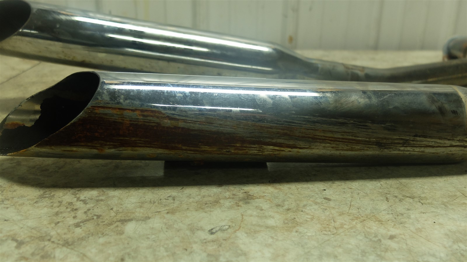 01 Harley Davidson FLSTFI Fat Boy Fatboy Muffler Exhaust | eBay Australia