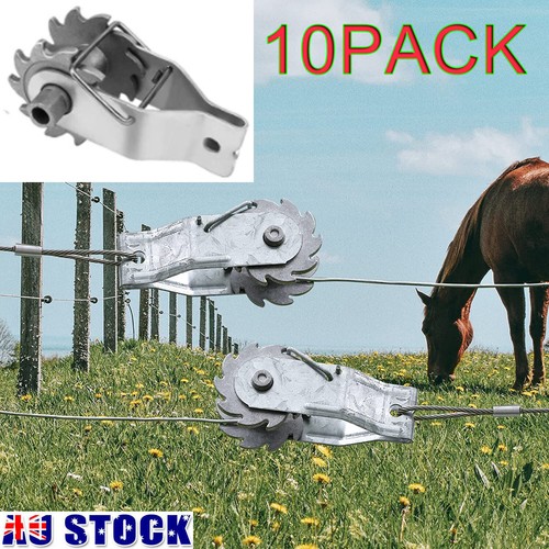 10x Electric Fence Insulated Ratchet Strainer | Fencing Tools | eBay ...