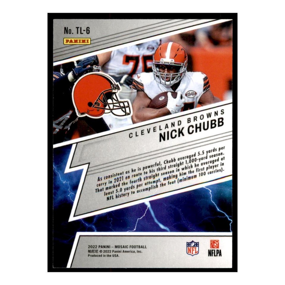 2021 Panini Absolute #46 Nick Chubb Cleveland Browns Football Card | eBay