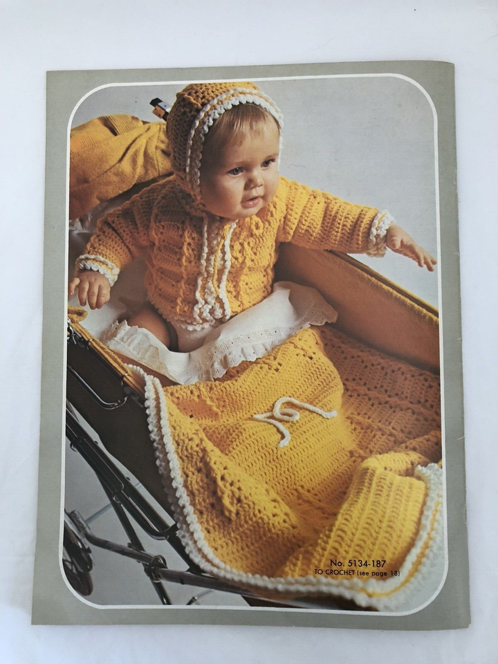 CPM - The Bernat Baby Album - Knit & Crochet Patterns - Book 187 | eBay