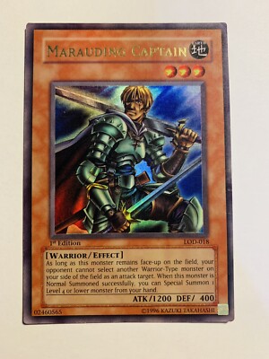 Yu-Gi-Oh! Marauding Captain LOD-018 LP 1st Edition | eBay