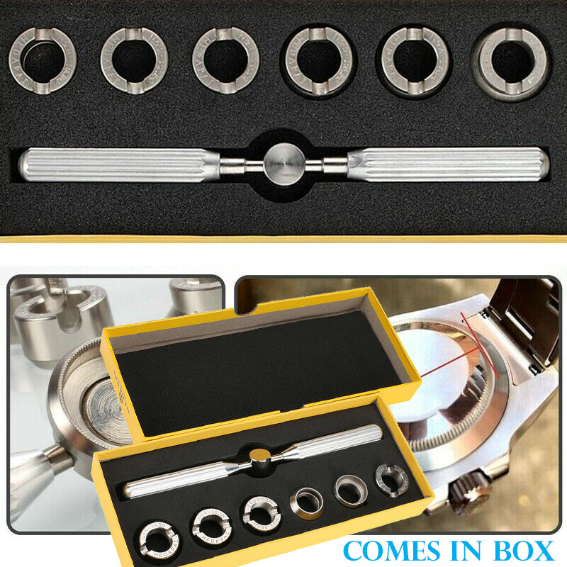 Pro Back Case Opener Cover Remover for Rolex & Tudor Watch Repair Tool ...