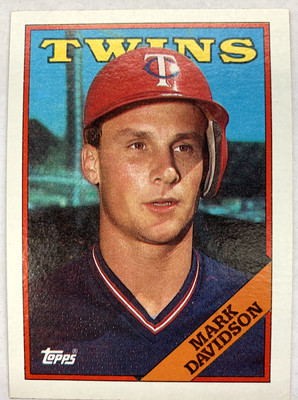1988 Topps - #19 Mark Davidson (Buy any 5, shipping free) | eBay