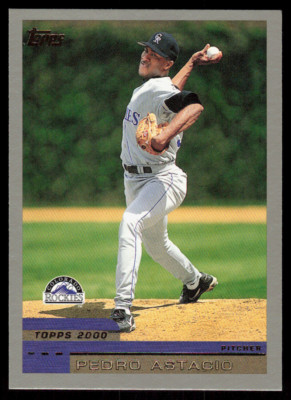 2000 Topps 283 Pedro Astacio Colorado Rockies | eBay