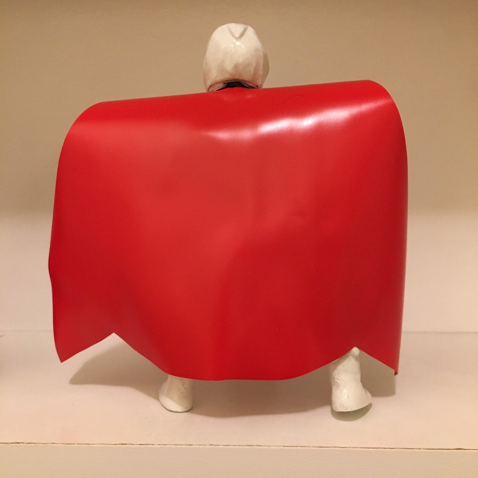 Custom Red vinyl Replacemt Cape Remco skullman Warrior Beasts (Cape ...