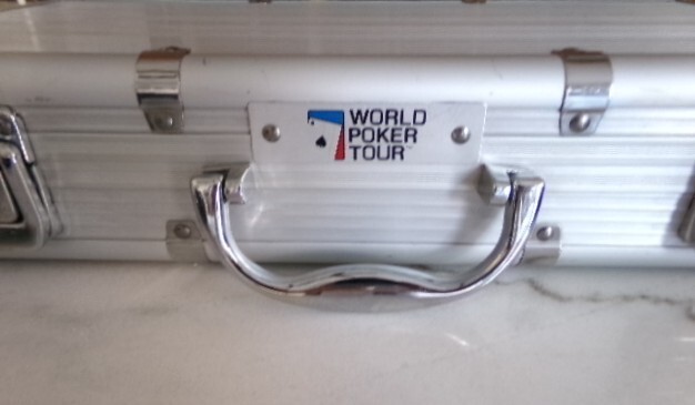 Original World Poker Tour (WPT) poker chip set with original locking ...