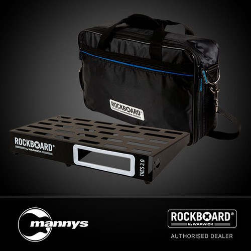 RockBoard TRES 3.0 Pedalboard w/ Gig Bag 4033685552669 | eBay Australia