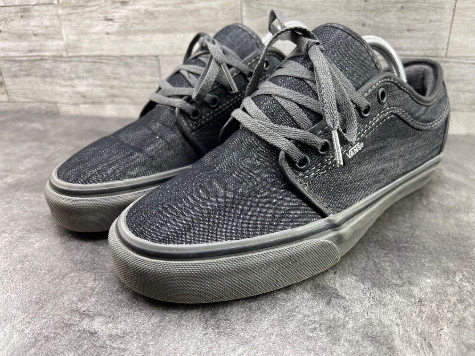 Vans OTW Ultracush Pro Mens Shoes Black 8 M Denim Low… - Gem