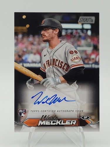 Wade Meckler 2024 Topps Stadium Club Autograph Rookie Card San ...