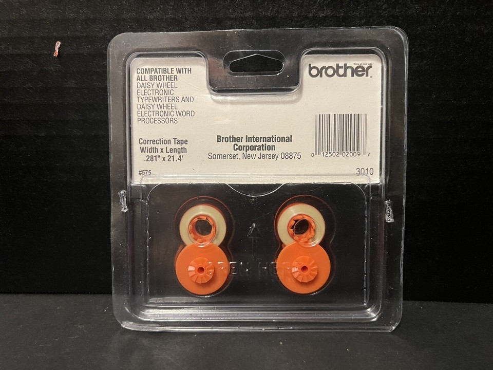 2/Pack Brother Lift-Off Correction Tape- 3010 | eBay